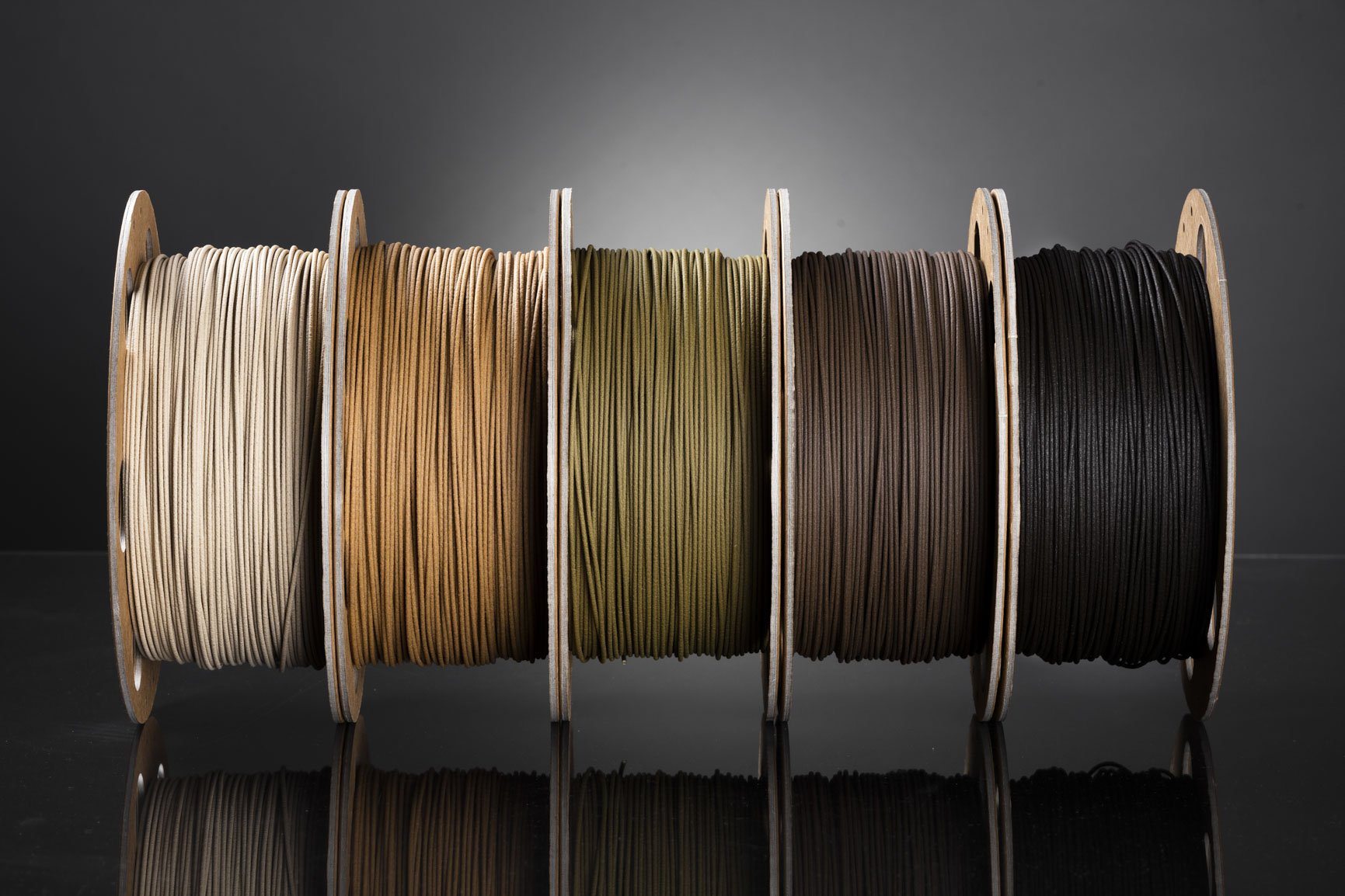 Bundle von Holz Filament Samples (1,75mm)